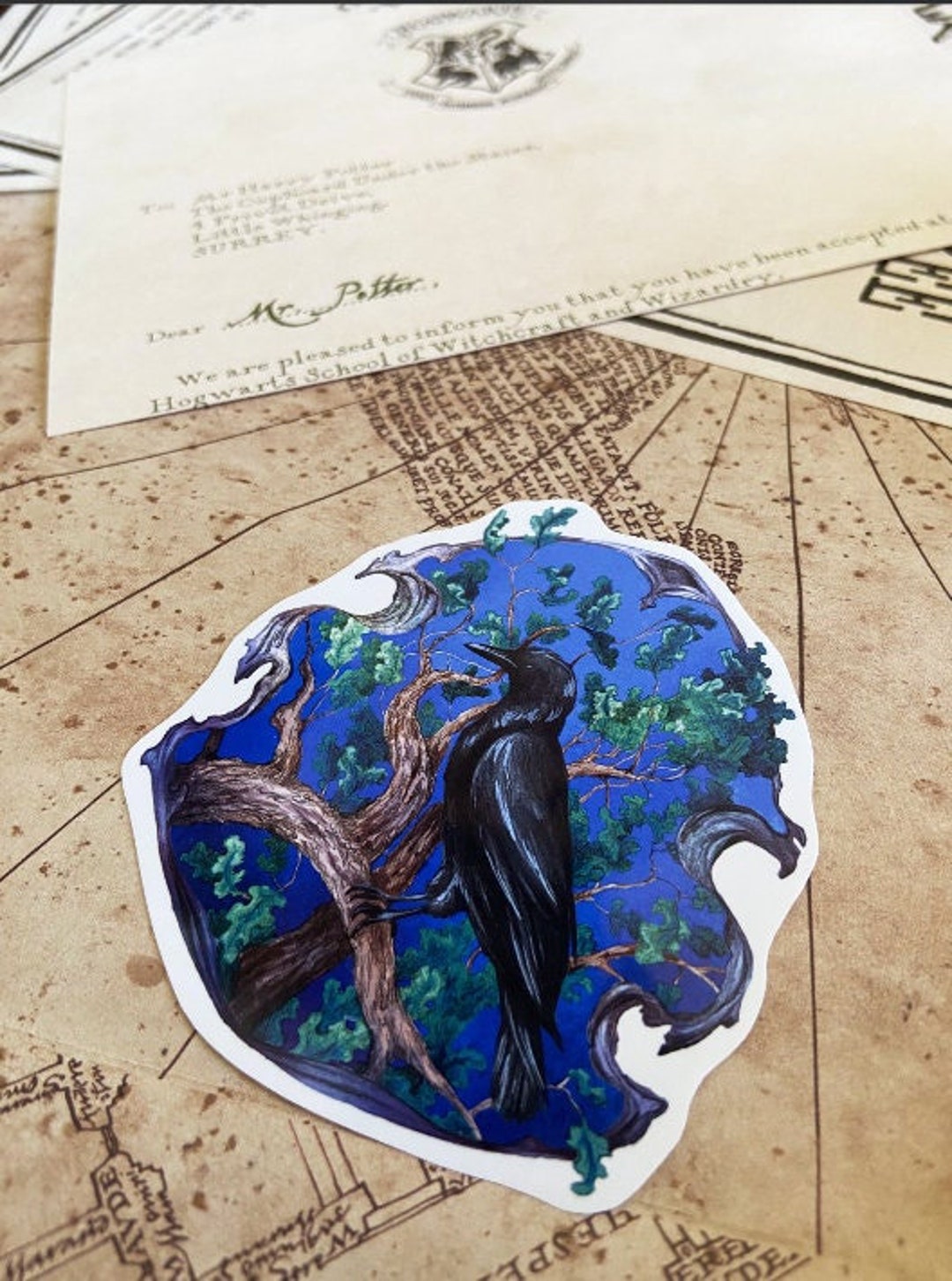 Ravenclow Stickers Hogwarts Houses Fantasy Planner Journal - Etsy