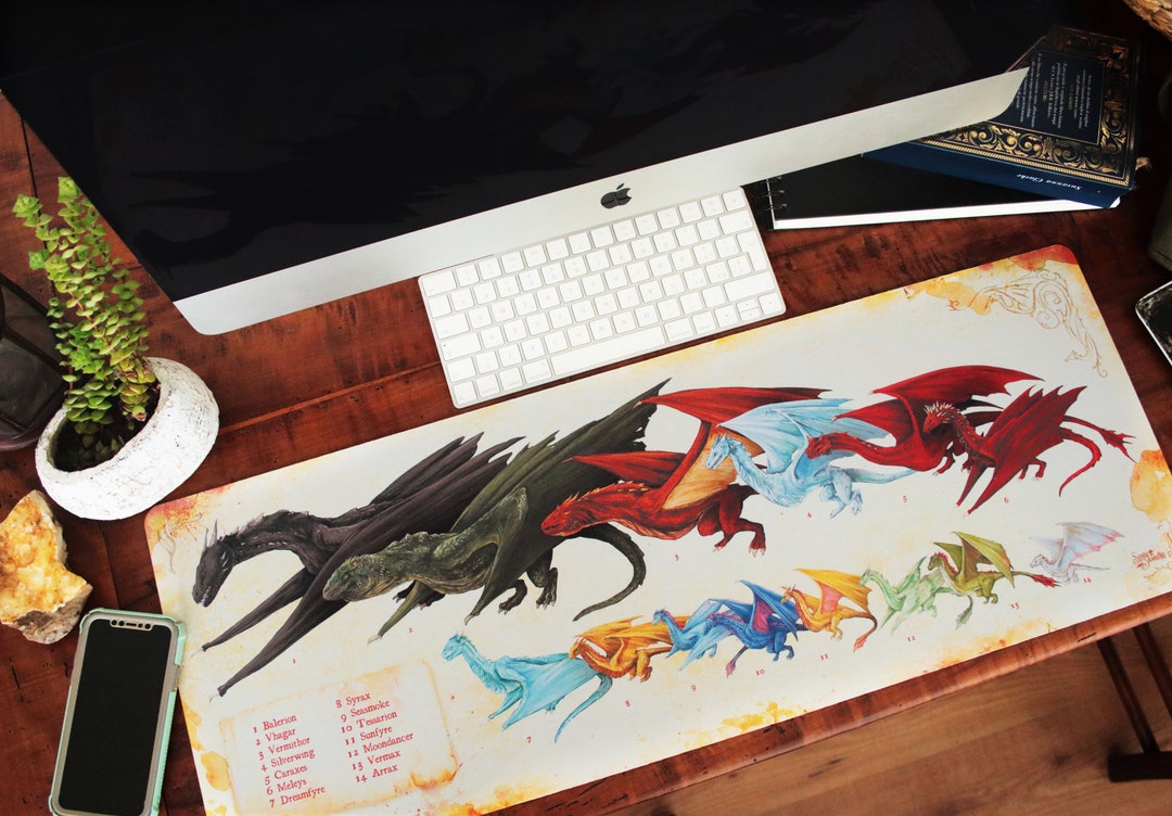 Westeros Dragon Size Mousepad Fantasy - Etsy