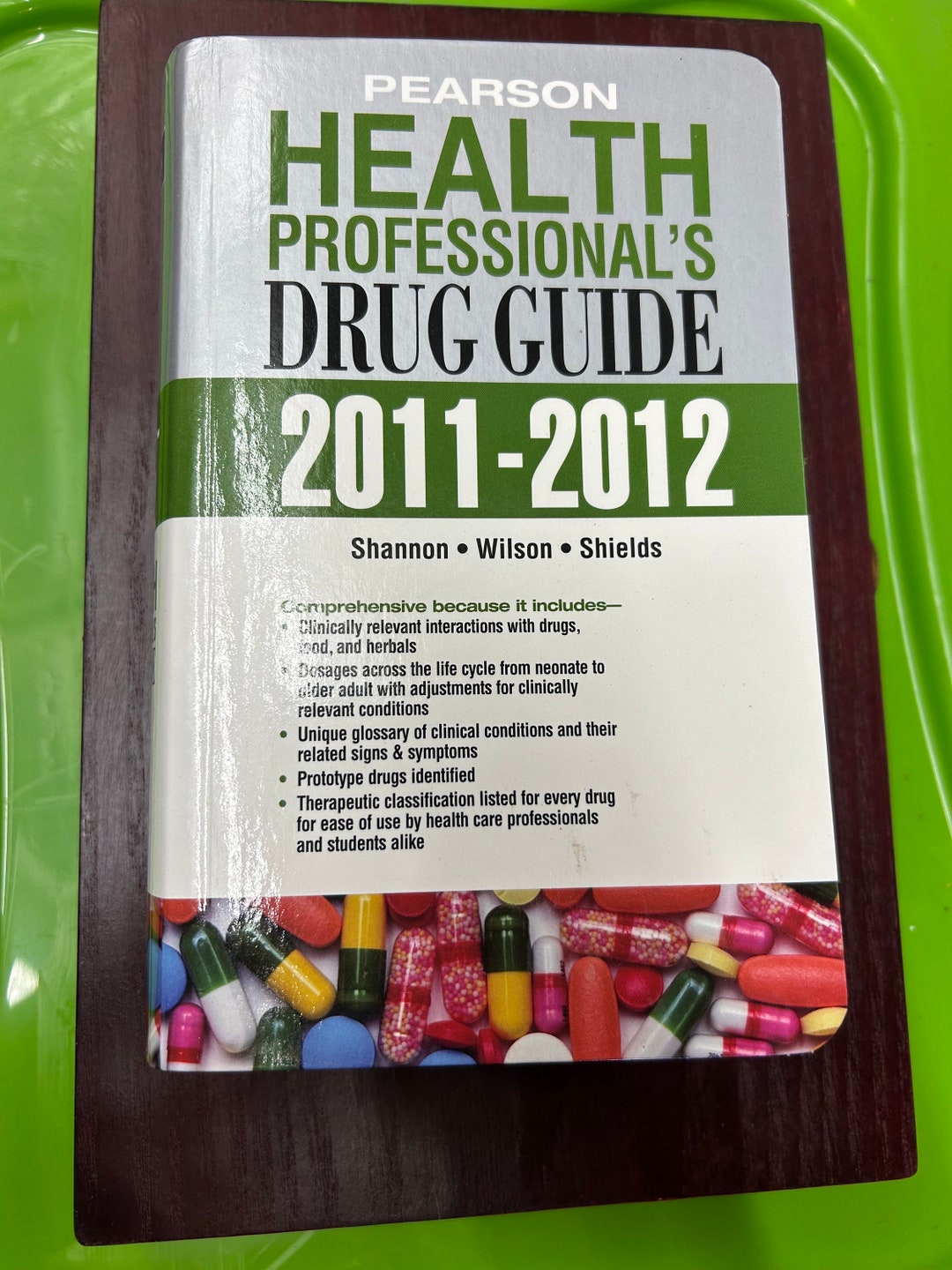 Pearson Health Professionals Drug Guide 2011 2012 ISBN 97801 32738774 ...