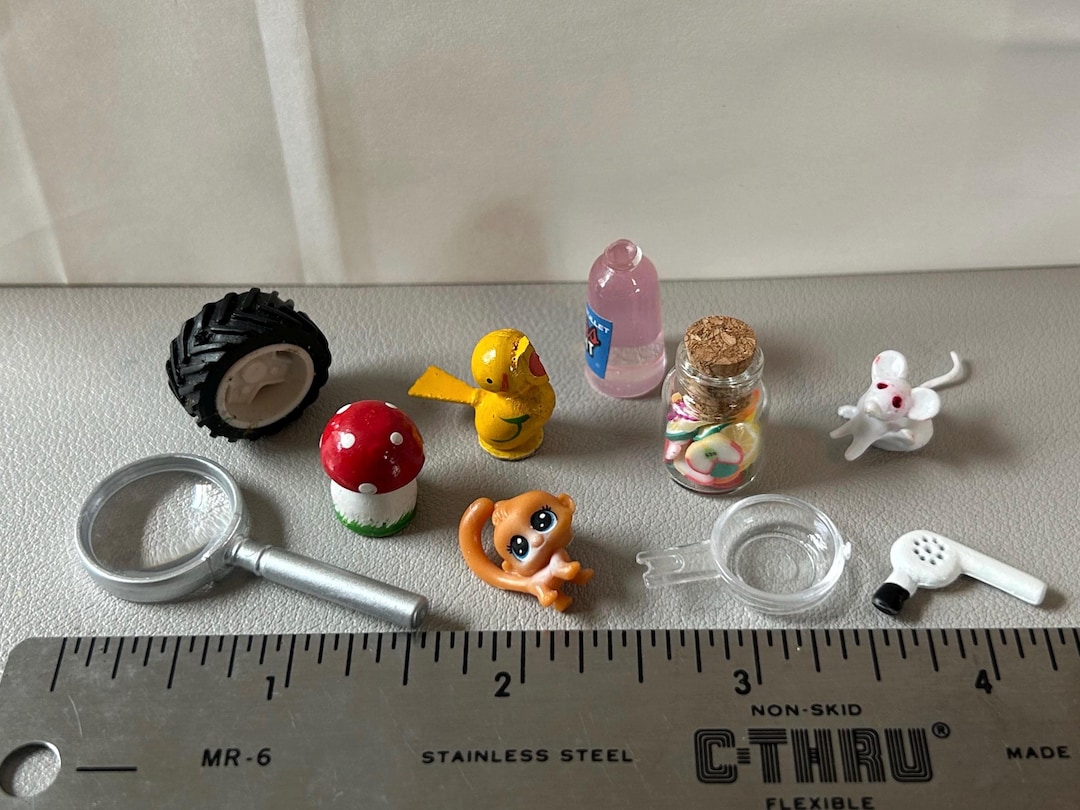 Small Jar With Tiny Trinkets. - Etsy