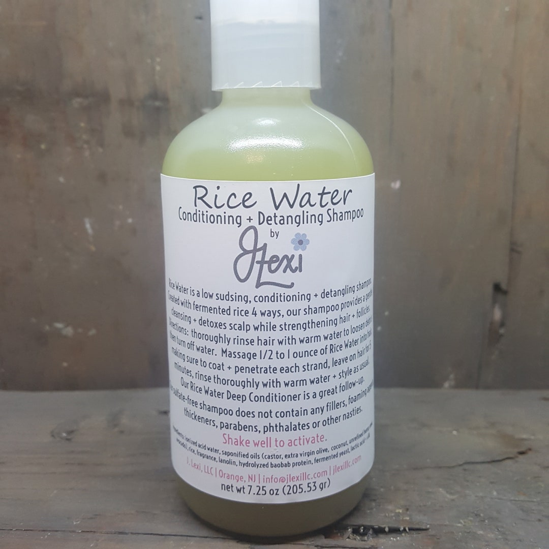 Rice Water Conditioning Detangling Shampoo, Handmade Shampoo, Kombucha ...