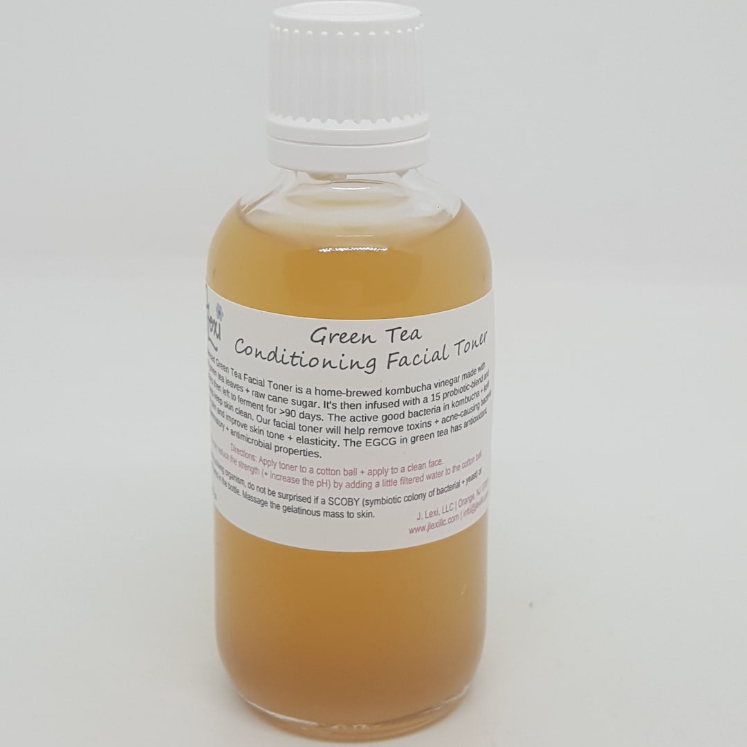Green Tea Facial Toner, Green Tea Kombucha Vinegar, Green Tea Toner ...
