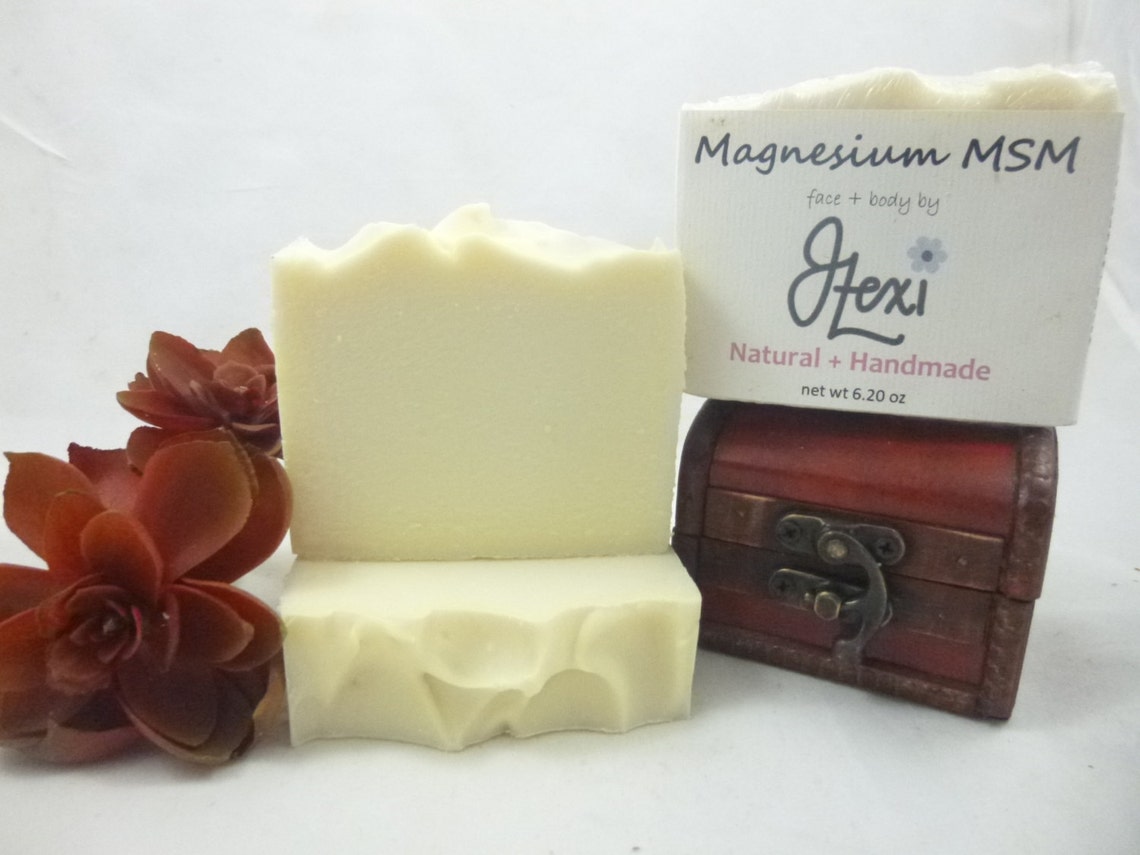 Magnesium MSM Soap Ancient Mineral Soap Magnesium Soap Msm | Etsy