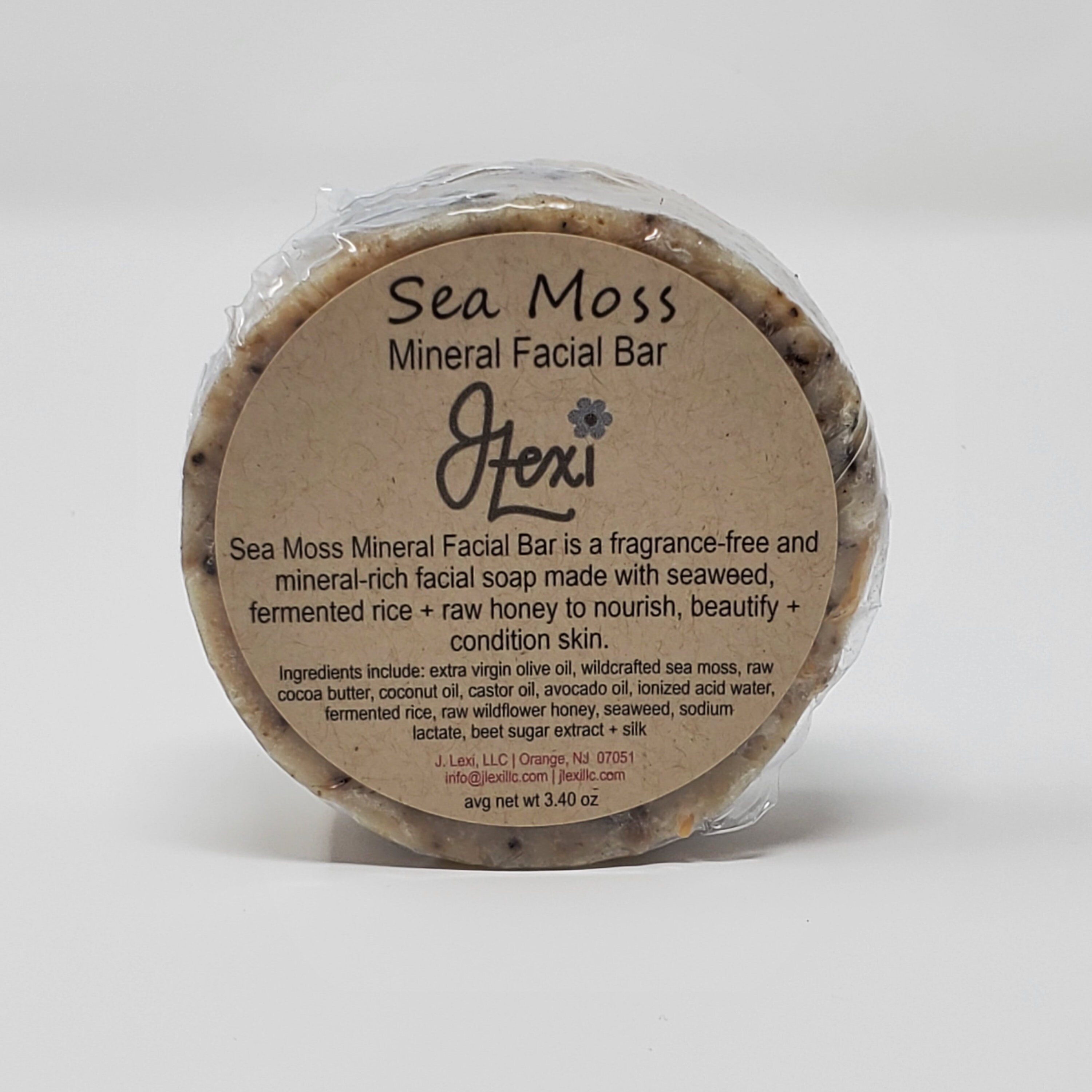 Sea Moss Facial Bar, Sea Moss, Facial Soap, Fermented Soap, Fermented ...