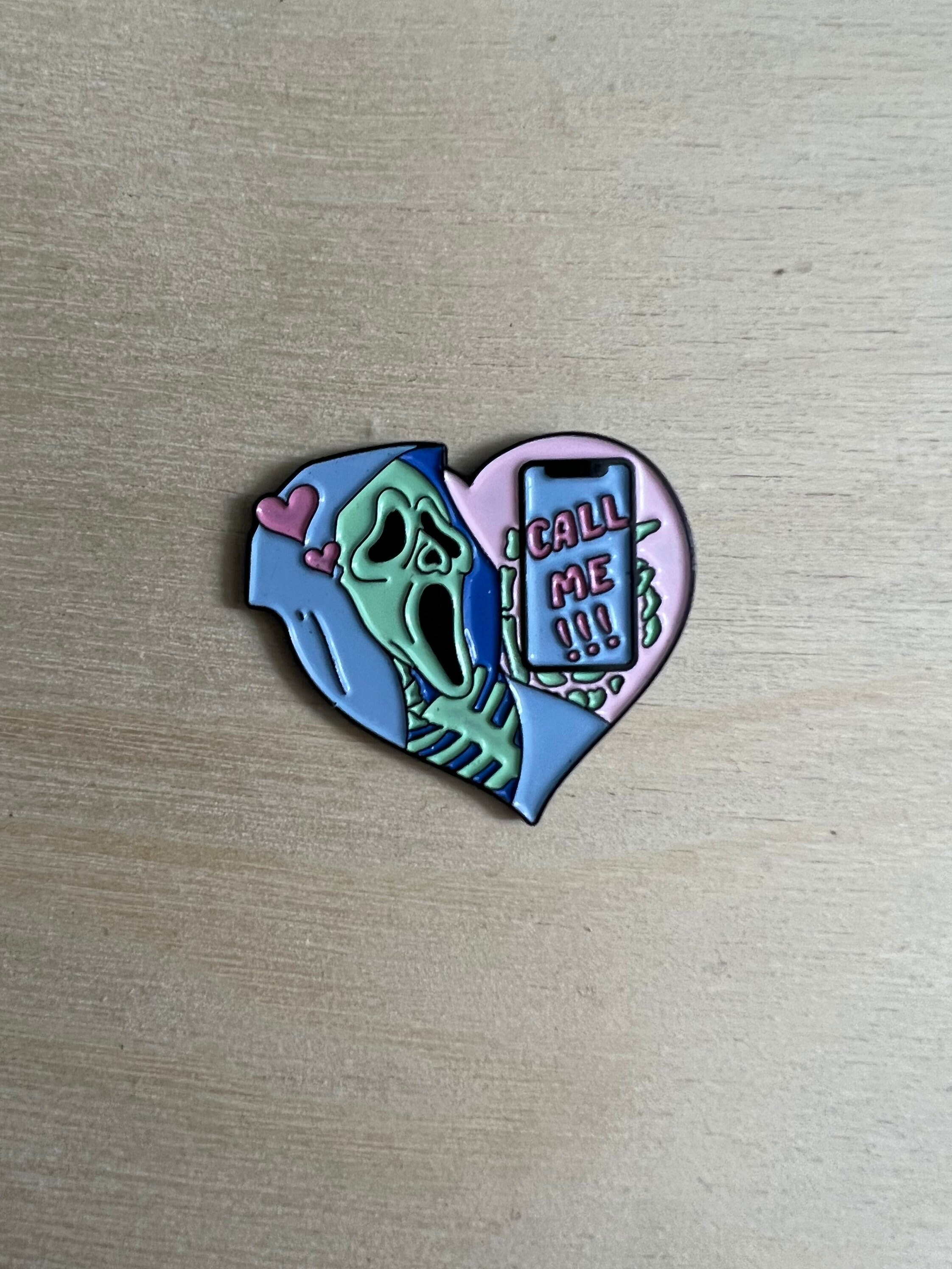 Scream Inspired Ghost Face Horror Needle Minder Cross Stitch - Etsy