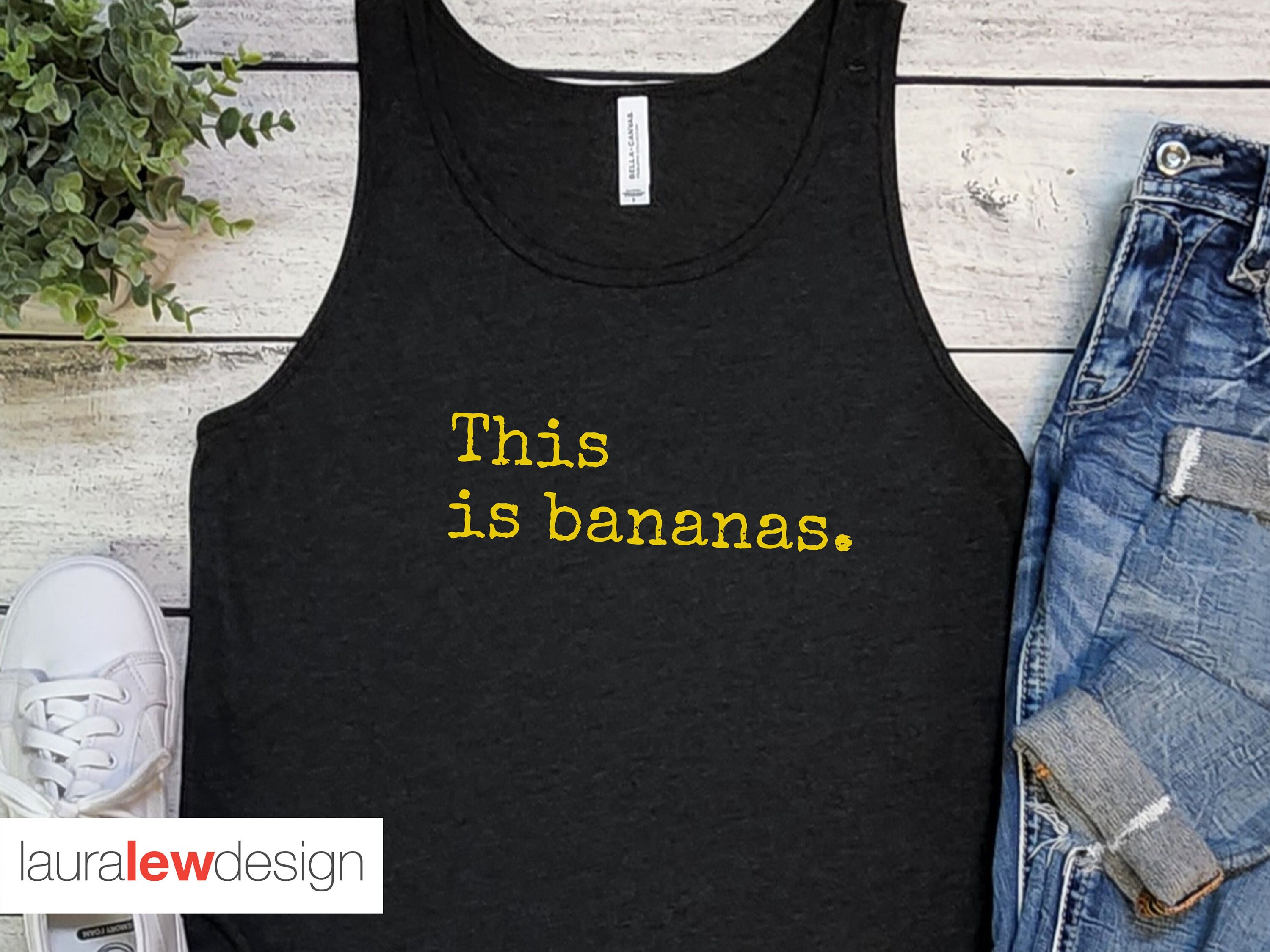 This is Bananas Unisex Tank, Savannah Bananas Shirt, Funny Banana Shirt ...