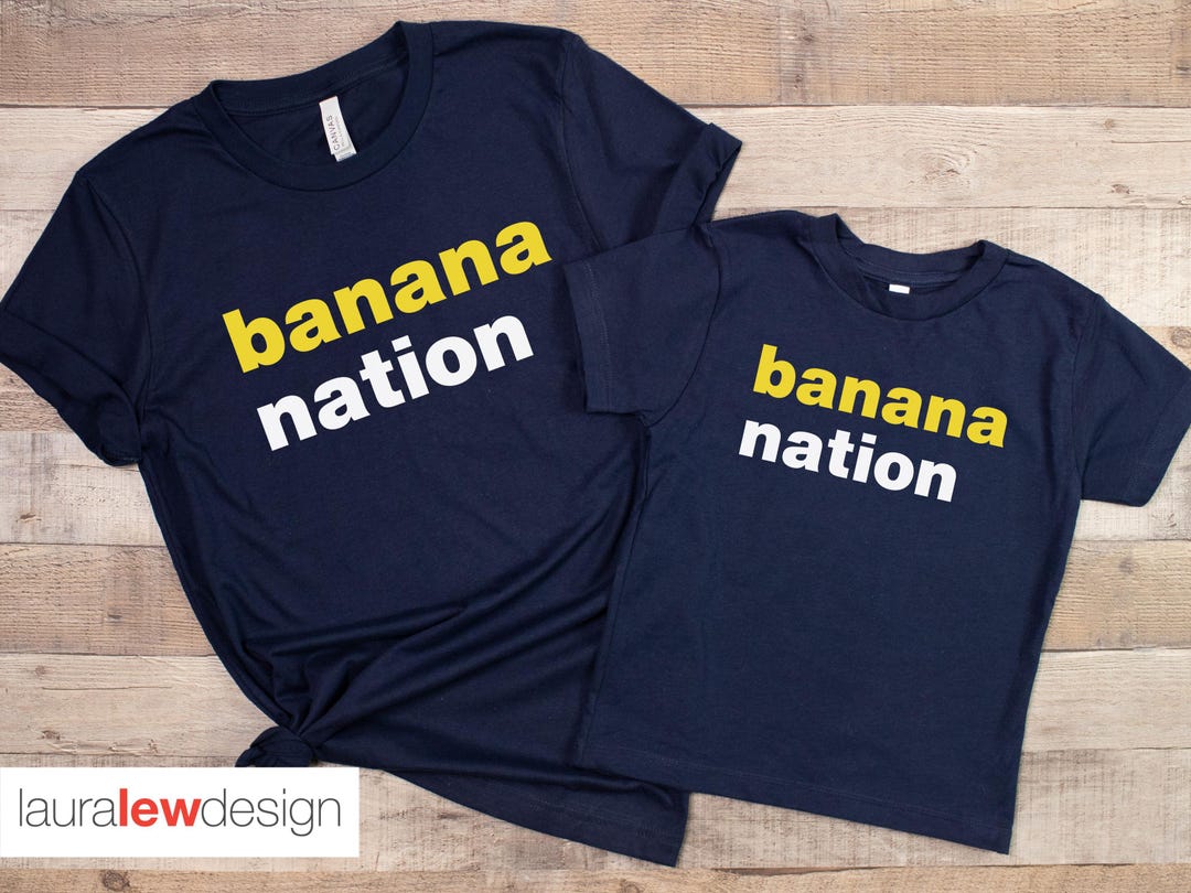 Banana Nation Shirt, Savannah Bananas Baseball Game, Matching Banana ...