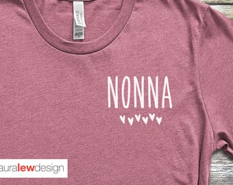 Nonna Shirts, Nonna Gift, Italian Grandma Shirt, Italian Grandma Gift, Mothers Day Gift for ...