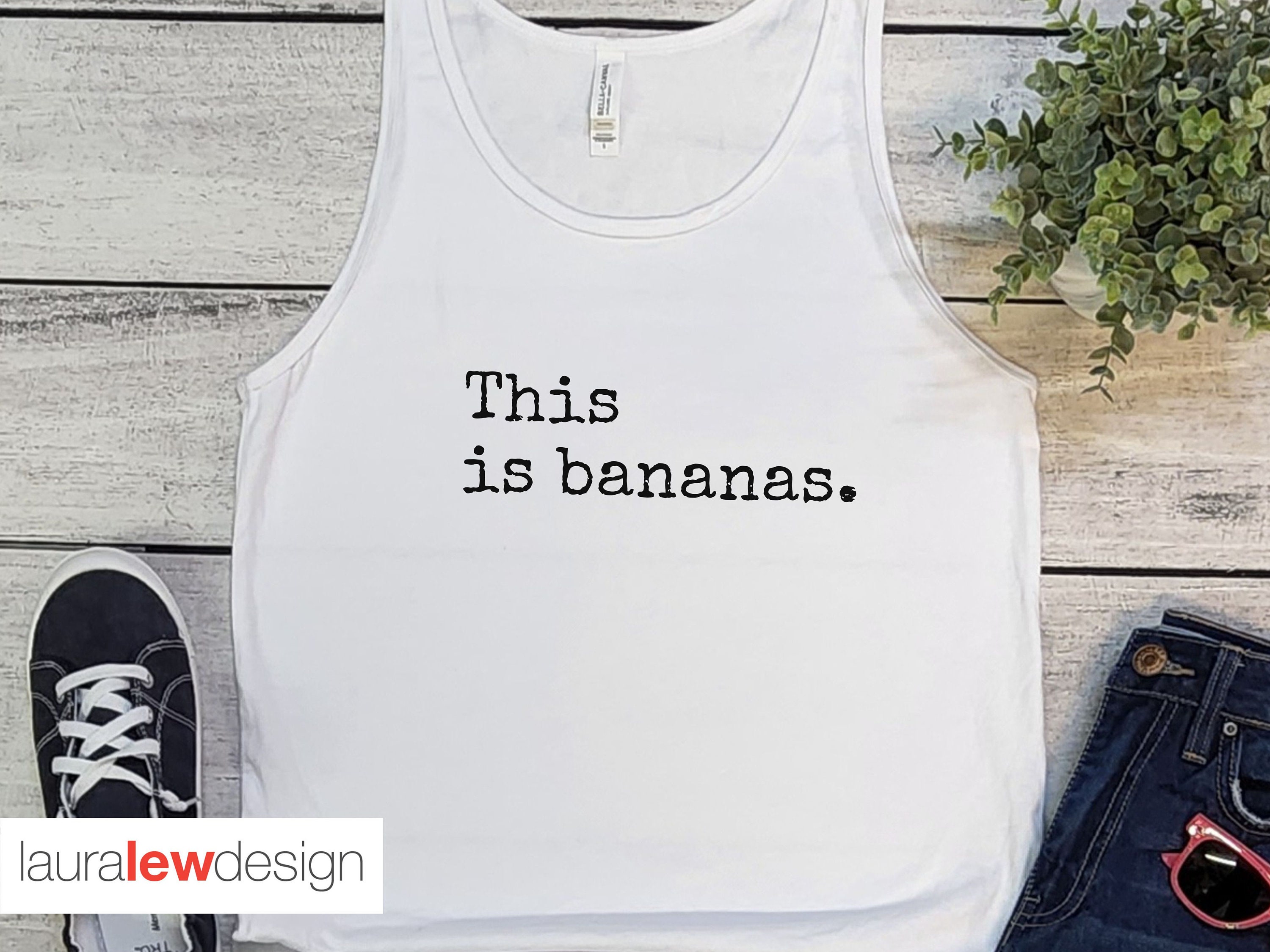 This is Bananas Unisex Tank, Savannah Bananas Shirt, Funny Banana Shirt ...
