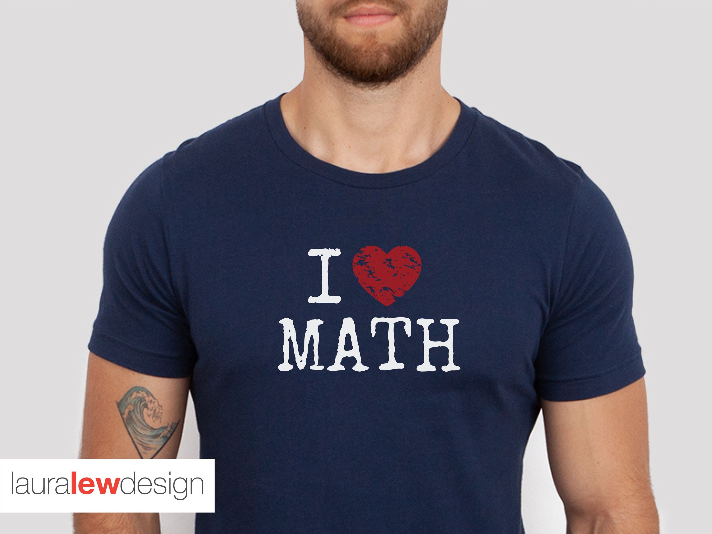 I Love Math Shirt Funny Math Teacher Gift Teacher - Etsy