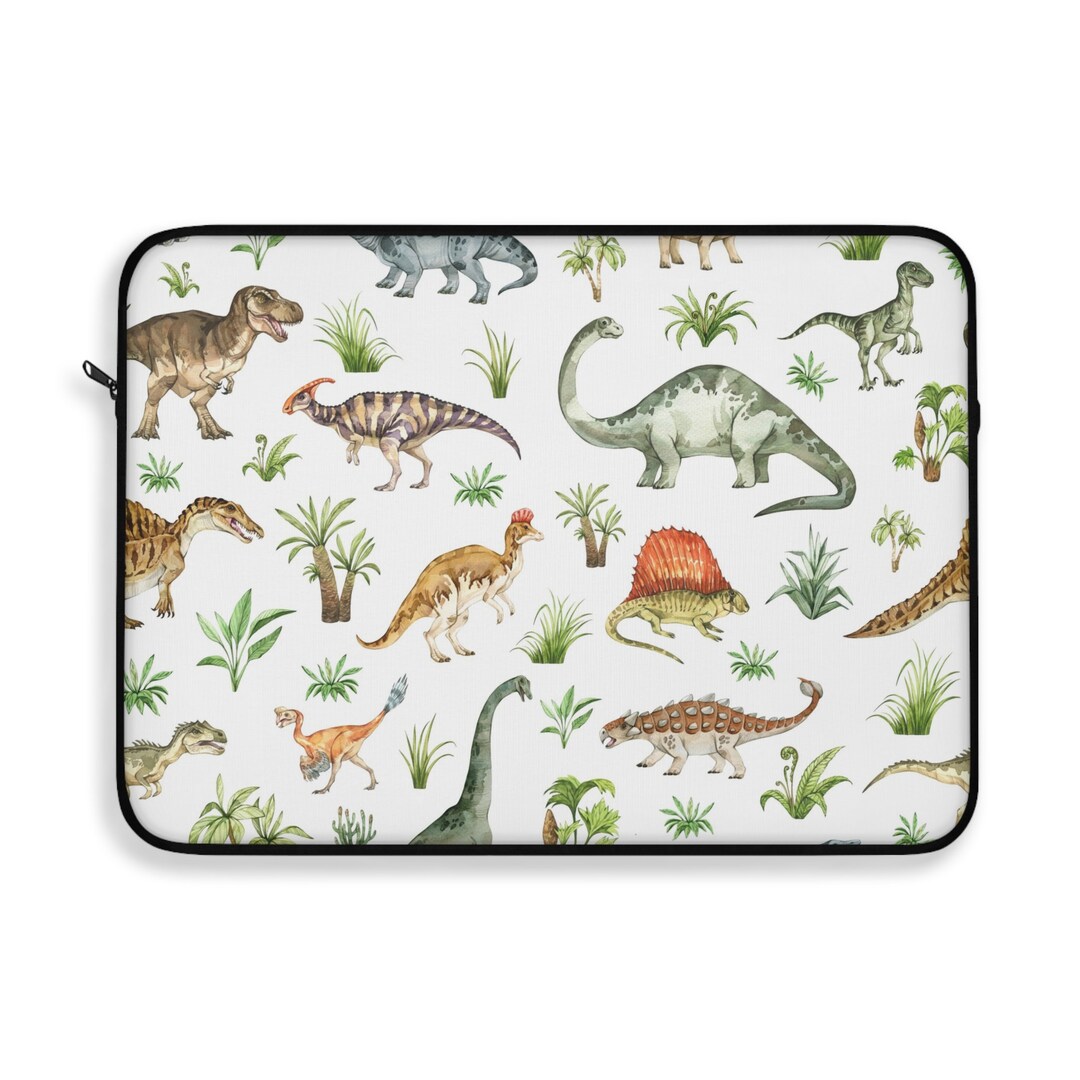 Dinosaur Laptop Sleeve, T Rex, Spinosaurus, Triceratops, Mosasaurus - Etsy