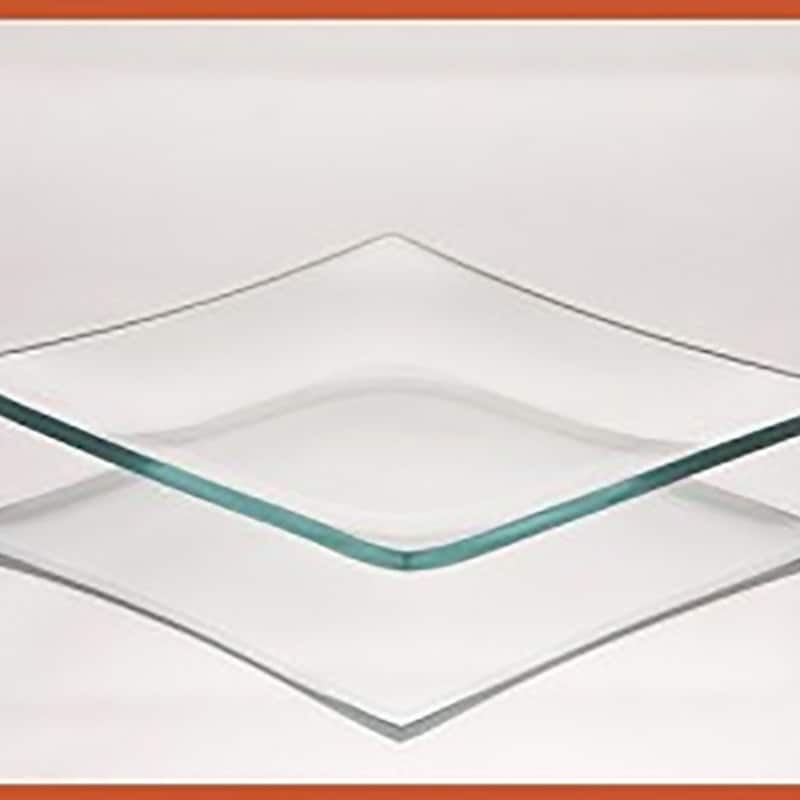 Glass Dinner Plate Square - Etsy