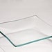 6 X 12 Inch Rectangle Big Bottom Bent Clear Glass Plate 1/8 Thick ...