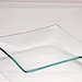 6 X 12 Inch Rectangle Big Bottom Bent Clear Glass Plate 1/8 Thick ...