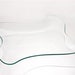6 X 12 Inch Rectangle Shallow Bent Clear Glass Plate 1/8 Thick ...
