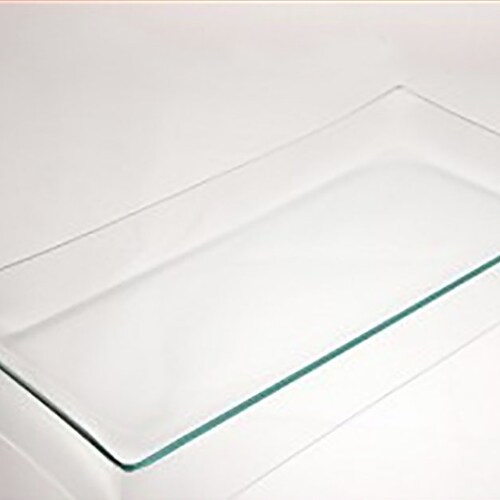 8 X 12 Inch Rectangle Bent Clear Glass Plate 3/16 Thick - Etsy
