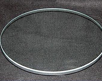 5 Inch Round 1/8 Thick Flat Clear Glass, Round Clear Flat Glass for ...