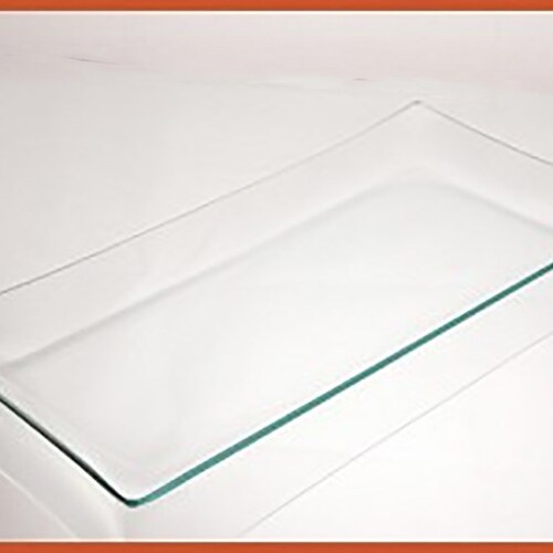 6 X 12 Inch Rectangle Bent Clear Glass Plate 1/8 Thick - Etsy