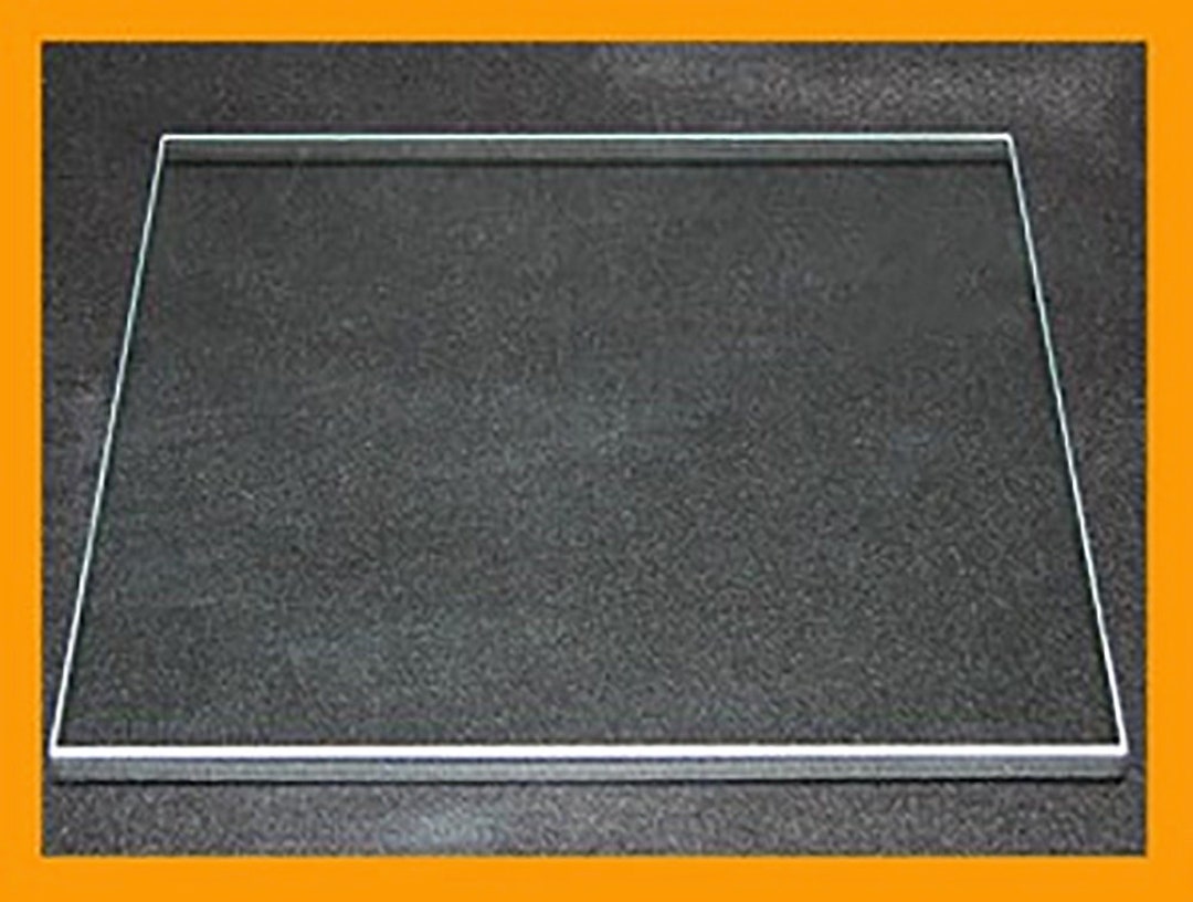 12 Inch Square 1/8" Thick Flat Clear Glass, Square Clear Flat Glass for ...