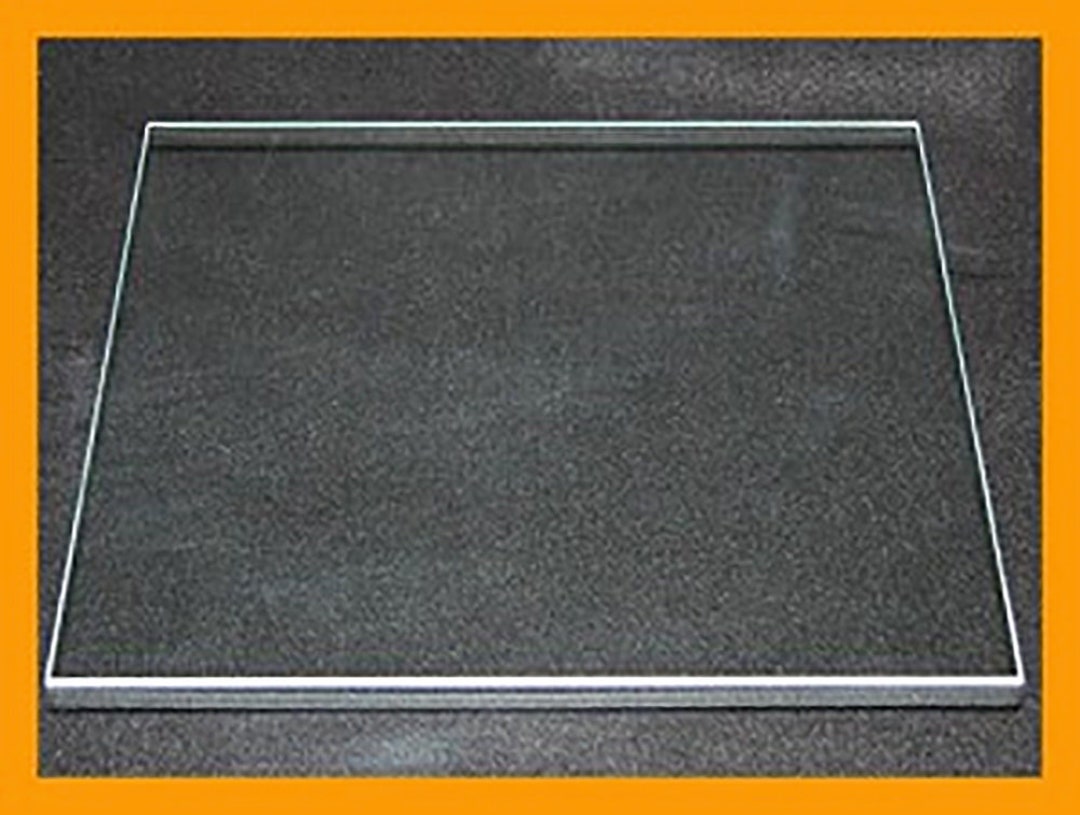3 Inch Square 3/8" Thick Flat Clear Glass - Square Clear Glass Flat for ...