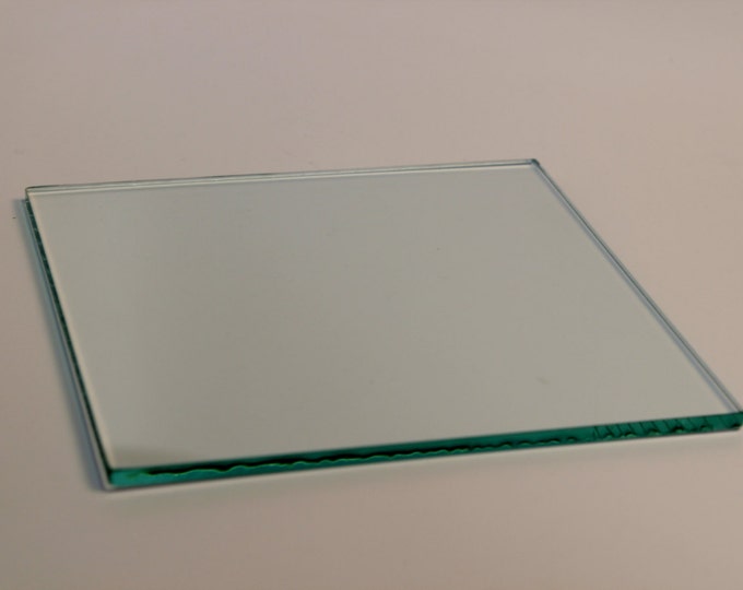 Flat Glass Pack of 5 Pieces, Clear Flat Glass, Square Soda-lime Glass ...