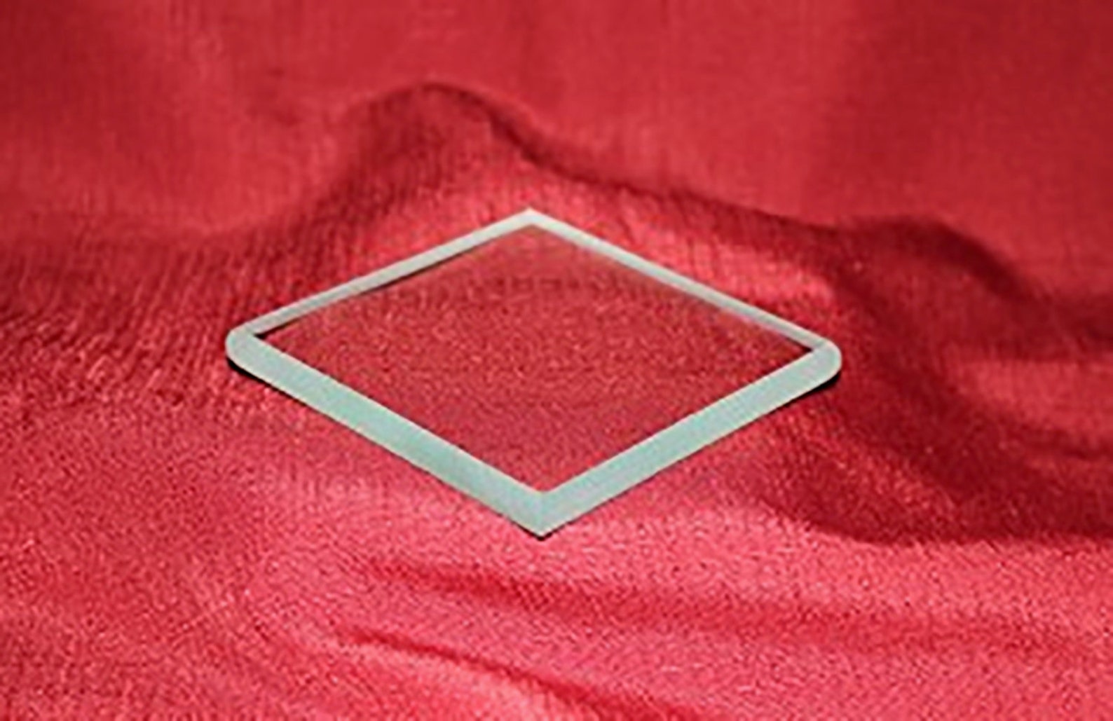 3 1/2 Inch Square Clear Flat Glass Paperweight 3/8 - Etsy