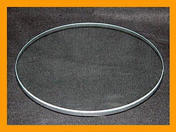 13 Inch Round 3/16 Thick Flat Clear Glass Round Clear | Etsy