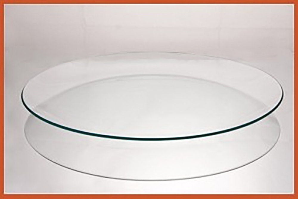 Home & Living Decorative Trays Decorate Round Clear Glass Blanks Round ...