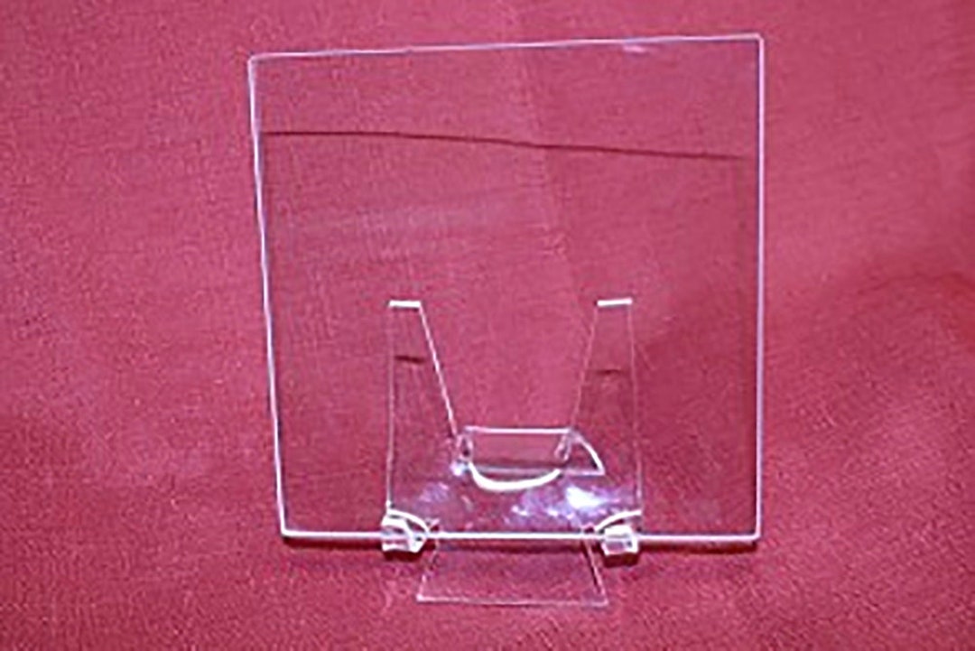 10 Inch Square Low Iron Clear Flat Glass, 4 MM Thick- Square Clear Flat ...