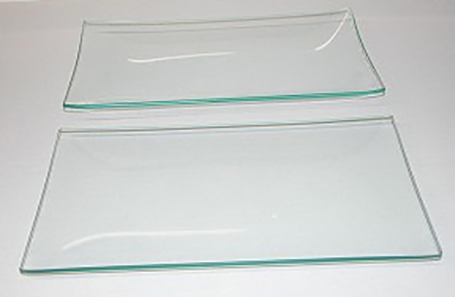 6 X 10 Inch Rectangle Bent Clear Glass Plate 1/8 Thick - Etsy