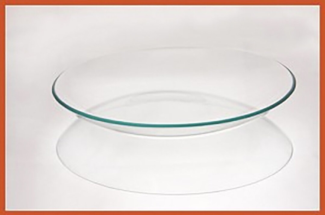 8 Inch Round Bent Clear Glass Bowl 1/8" Thick - Round Glass Bowl for ...