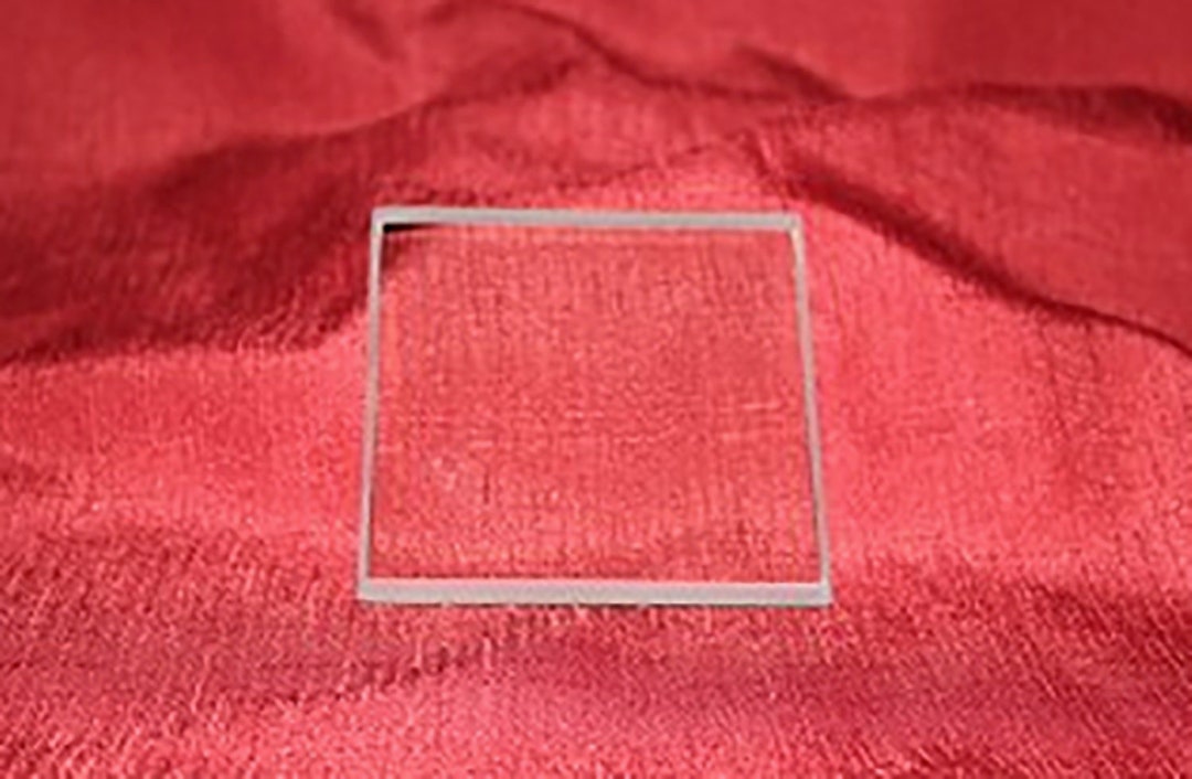 3 Inch Square Clear Flat Glass Paperweight, 3/8" Thick - Square Clear ...