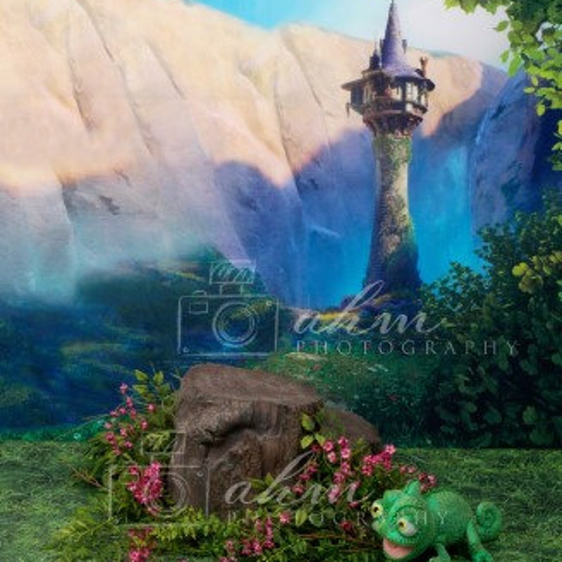 Rapunzel Tower Digital - Etsy