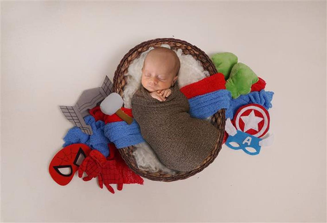 Super Hero Newborn Digital Backdrop Boy Bed Comic Theme City - Etsy