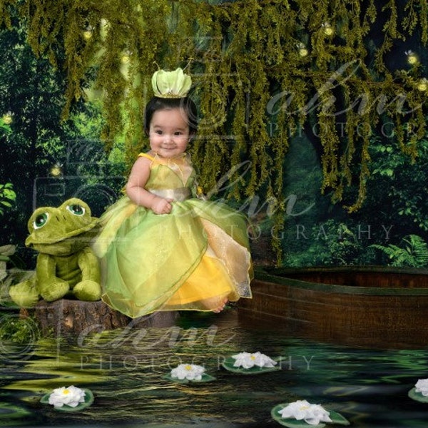 Princess Tiana Backdrop - Etsy