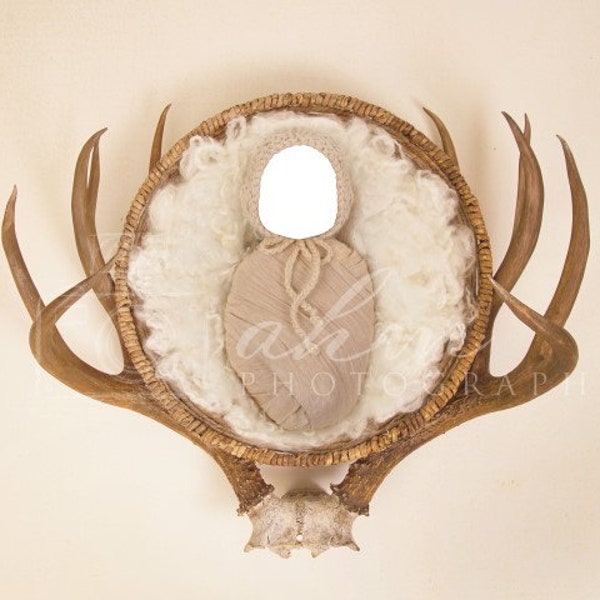Hunting Newborn Digital Background - Etsy