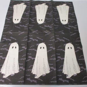 2-ghost Guest Towel Decoupage Napkins-halloween Decoupage Napkins-fall ...