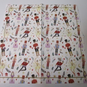 2-nutcracker Cocktail Decoupage Napkins-christmas Decoupage Napkins ...