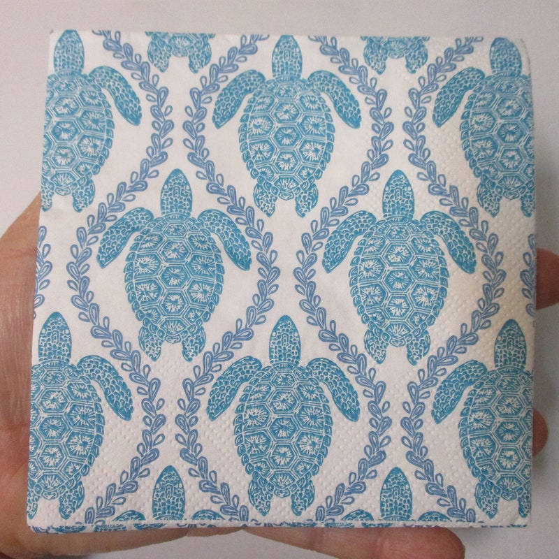 Turtle Napkins - Etsy