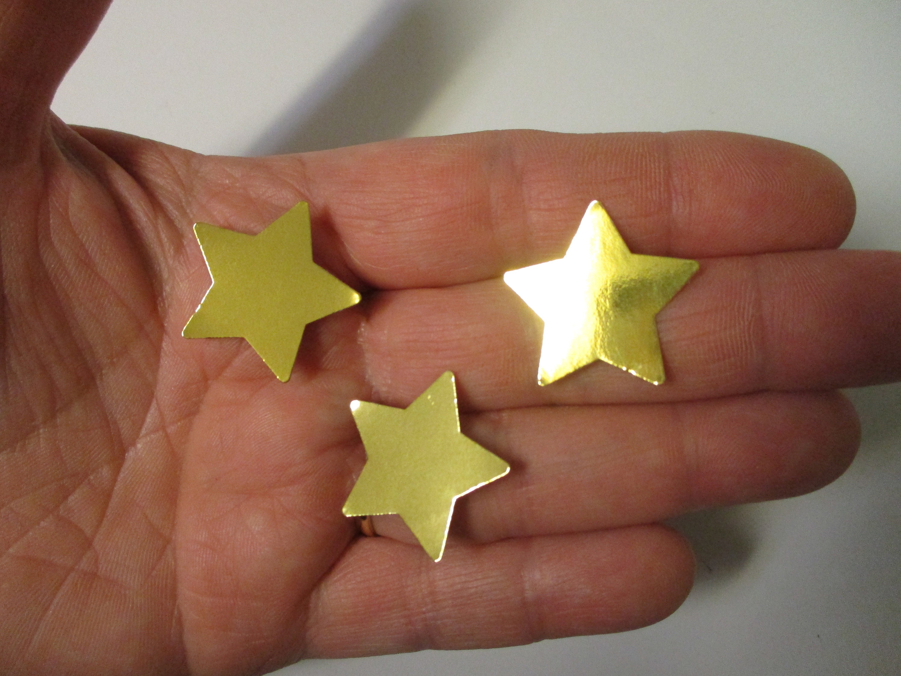 50-1 Holographic Star Sticker Die Cuts-silver - Etsy