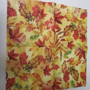2-fall Foliage Cocktail Decoupage Napkins-thanksgiving Decoupage ...