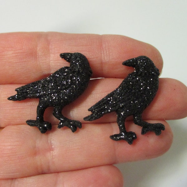 Crow Earrings - Etsy
