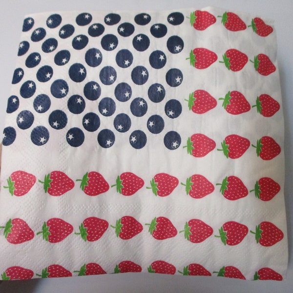 Blueberry Flag - Etsy