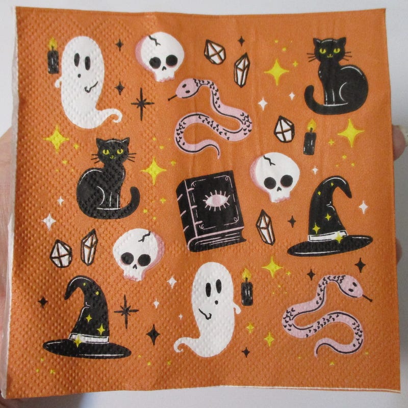 Witches Spell Napkins - Etsy
