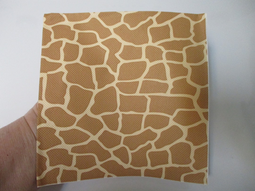 2-giraffe Print Luncheon Decoupage Napkins-jungle Decoupage Napkins ...