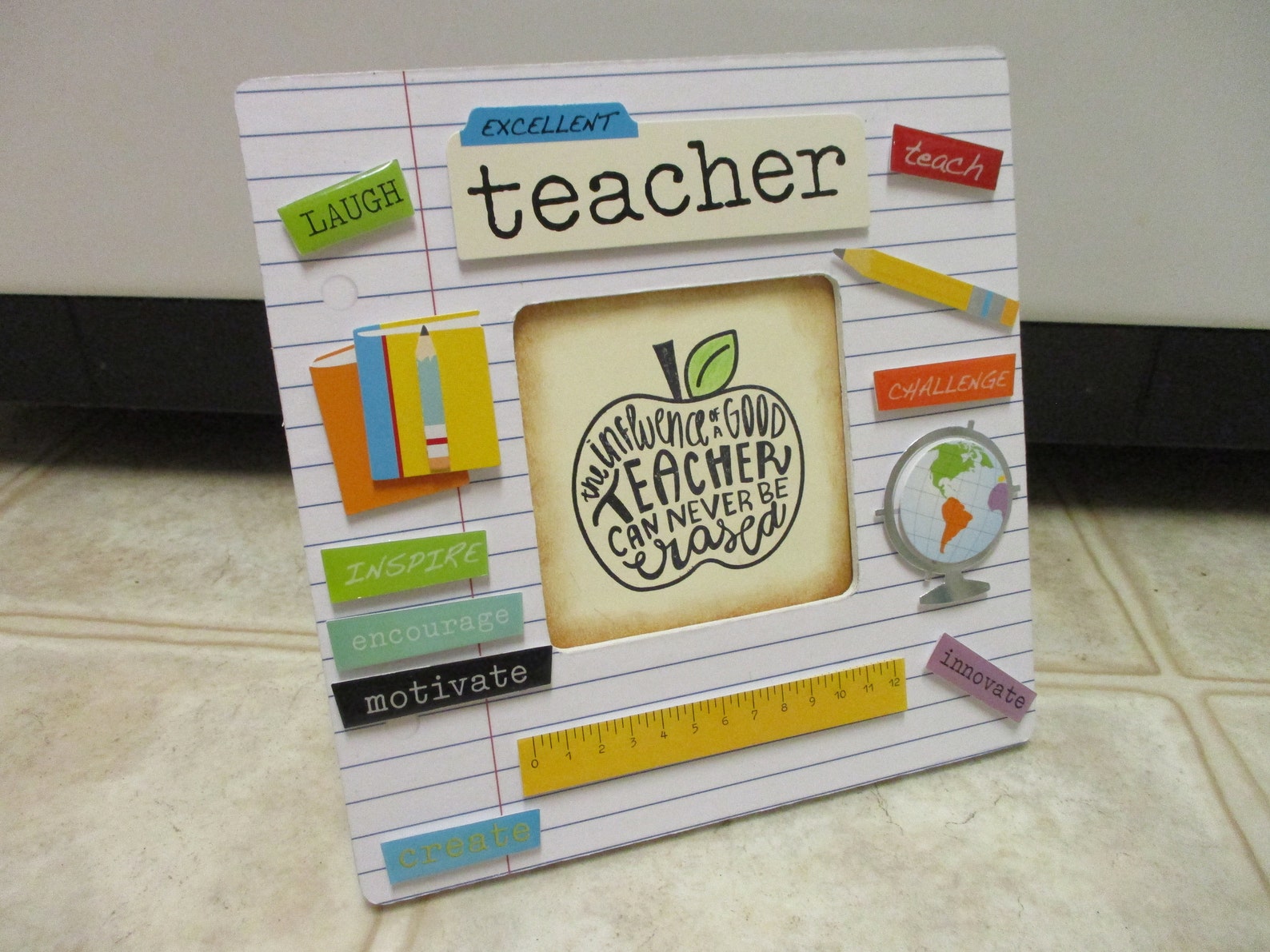 Teacher Frame-teacher Appreciation-classroom Decor-excellent - Etsy