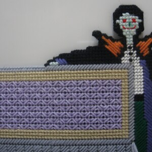 Halloween Decorations-plastic Canvas Vampire and Coffin Treat Holder ...