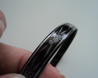 Michaela Frey Enamel Bangle Bracelet, Made in Austria, 1970s Vintage ...