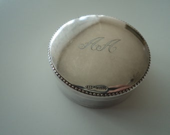 800 Silver Pill Box | Etsy