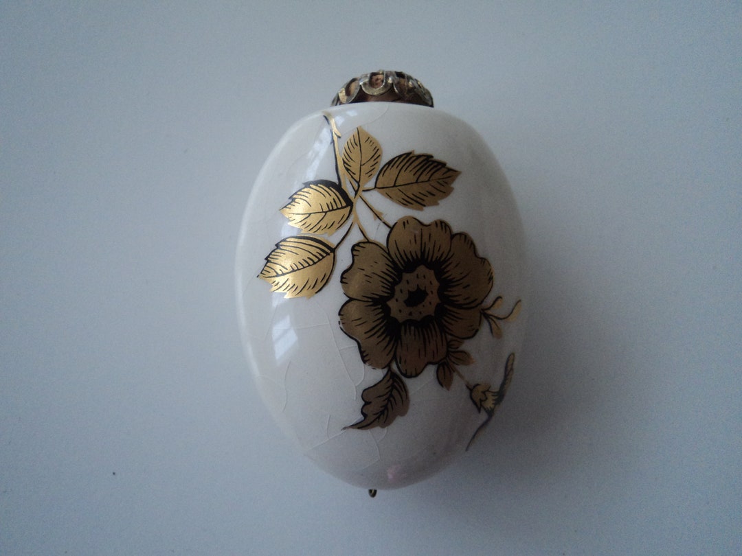 Vintage French Painted Porcelain Smell Bottle - Etsy